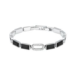 K by KARL LAGERFELD Karl Lagerfeld Armband Damen Gr&ouml;&szlig;e One Size schwarz / silber