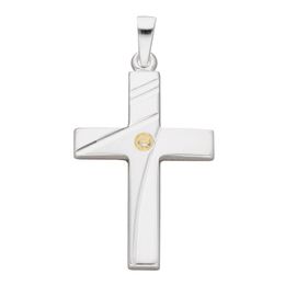Adelia&acute;s Adelia ́s Anh&auml;nger 'Kreuz' Herren Gr&ouml;&szlig;e One Size silber