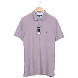 Tommy Hilfiger Poloshirt Herren Gr&ouml;&szlig;e L lila