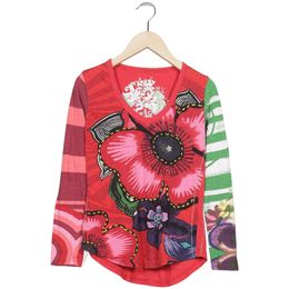 Desigual Langarmshirt Damen Gr&ouml;&szlig;e XS rot