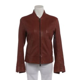BOSS Lederjacke / Ledermantel Damen Gr&ouml;&szlig;e M braun
