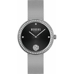 Versace Analoguhr Damen Gr&ouml;&szlig;e One Size schwarz / silber