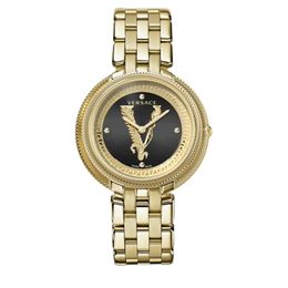 Versace Uhr 'THEA' Damen Gr&ouml;&szlig;e One Size gold / schwarz