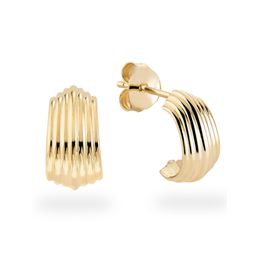 Kamiko Ohrringe 'MARI' Damen Gr&ouml;&szlig;e 12 mm gold