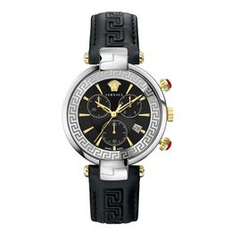 Versace Uhr Herren Gr&ouml;&szlig;e One Size gold / schwarz / silber