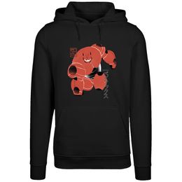 F4NT4STIC Sweatshirt 'Big Hero 6 Baymax Suite Pose' Damen Gr&ouml;&szlig;e L rot / schwarz