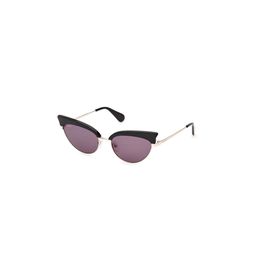 MAX & Co. Max&co. Sonnenbrille Damen Gr&ouml;&szlig;e One Size rauchgrau / dunkellila / schwarz