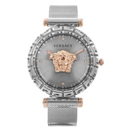 Versace Analoguhr Damen Gr&ouml;&szlig;e One Size grau