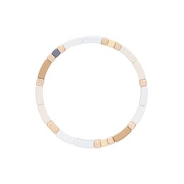 A&c Oslo &ndash; Nordic Design Jewellery Armband 'Enamel Tiles' Damen Gr&ouml;&szlig;e One Size creme / navy / gold / wei&szlig;