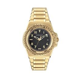 Versace Uhr Damen Gr&ouml;&szlig;e One Size gold / schwarz