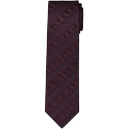 OLYMP Krawatte Herren Gr&ouml;&szlig;e One Size aubergine / bordeaux
