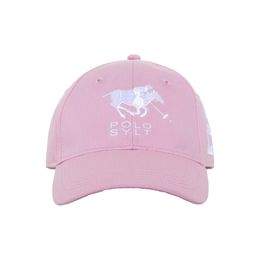 POLO SYLT Cap Damen Gr&ouml;&szlig;e 55/60 rosa / wei&szlig;