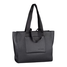 Tom Tailor Denim Shopper 'Aisha' Damen Gr&ouml;&szlig;e L schwarz