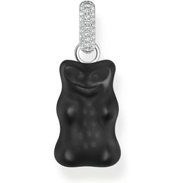 Thomas Sabo Anh&auml;nger Damen Gr&ouml;&szlig;e One Size schwarz / silber / transparent