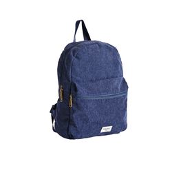 Camomilla Italia Rucksack ZAINO IN VELLUTO A COSTE Damen Gr&ouml;&szlig;e One Size blau