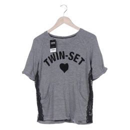 TWINSET Twin Set T-Shirt Damen Gr&ouml;&szlig;e L grau