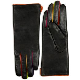 mywalit Fingerhandschuhe Damen Gr&ouml;&szlig;e L gelb / orange / rot / schwarz