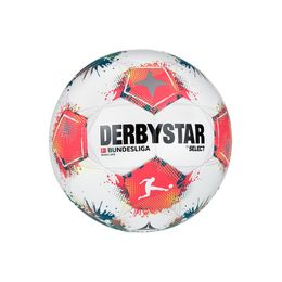 Derbystar Ball Herren Gr&ouml;&szlig;e 5 rot / schwarz / wei&szlig;