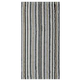 Caw&ouml; Caw&ouml; Handtuch Herren Gr&ouml;&szlig;e 50x100cm beige / grau / schwarz / wei&szlig;