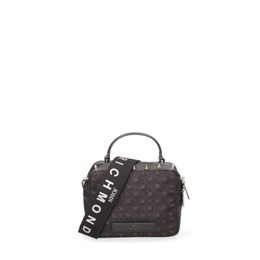 John Richmond Schultertasche Damen Gr&ouml;&szlig;e One Size schwarz / silber