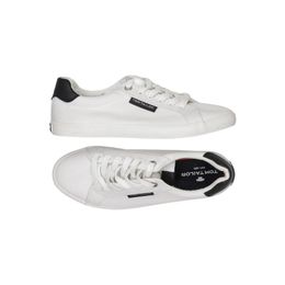 Tom Tailor Sneaker Damen Gr&ouml;&szlig;e 40 wei&szlig;