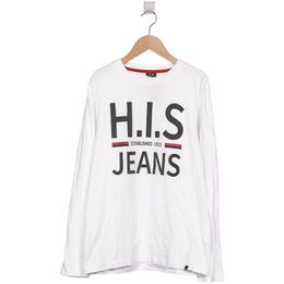 H.I.S. H.I.S Langarmshirt Herren Gr&ouml;&szlig;e M wei&szlig;