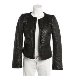 Marc Cain Lederjacke / Ledermantel Damen Gr&ouml;&szlig;e M schwarz