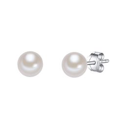 Valero Pearls Ohrringe Damen Gr&ouml;&szlig;e One Size silber / perlwei&szlig;