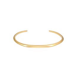 Elli Premium Armband Armreif 'Basic' Damen Gr&ouml;&szlig;e 16 gold