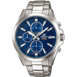 Casio Uhr 'EFV-560D-2AVUEF' Herren Gr&ouml;&szlig;e One Size blau / silber