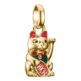 Thomas Sabo Anh&auml;nger Damen Gr&ouml;&szlig;e One Size gold / gr&uuml;n / rot