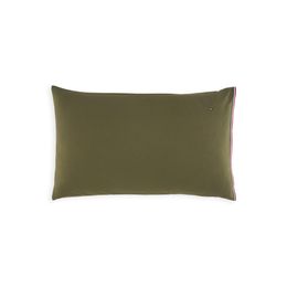 Tommy Hilfiger Kissenh&uuml;lle 'RIBBON' Herren Gr&ouml;&szlig;e 40x80 cm gr&uuml;n