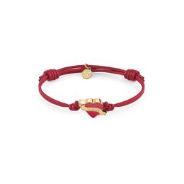 Philipp Plein Jewellery Armband 'Valentine' Damen Gr&ouml;&szlig;e One Size gold / rot