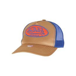 Von Dutch Cap 'Cary' Herren Gr&ouml;&szlig;e 55/60 dunkelblau / gold / orange