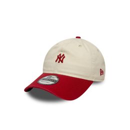 New Era Cap 'New York Yankees' Herren Gr&ouml;&szlig;e 54/64 beige / rot