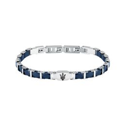 Maserati Armband Herren Gr&ouml;&szlig;e One Size navy / silber