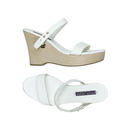 Ralph Lauren Sandalen Damen Gr&ouml;&szlig;e 37.5 wei&szlig;