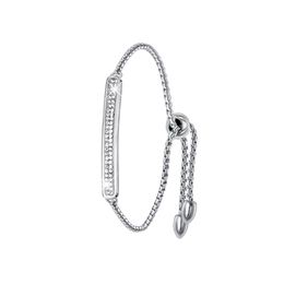Lucardi Armband Damen Gr&ouml;&szlig;e Onesize silber