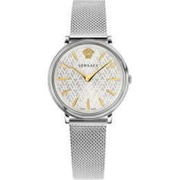 Versace Uhr Damen Gr&ouml;&szlig;e One Size gold / silber