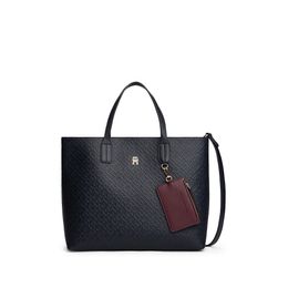 Tommy Hilfiger Shopper Damen Gr&ouml;&szlig;e One Size navy / braun / gold