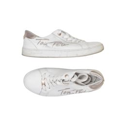 Tom Tailor Sneaker Damen Gr&ouml;&szlig;e 37 wei&szlig;
