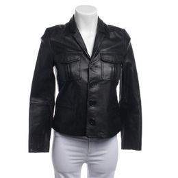 Zadig & Voltaire Zadig & Voltaire Lederjacke / Ledermantel Damen Gr&ouml;&szlig;e S schwarz