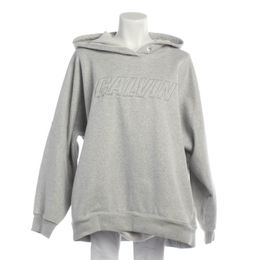 Calvin Klein Sweatshirt / Sweatjacke Damen Gr&ouml;&szlig;e S hellgrau