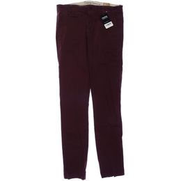 KnowledgeCotton Apparel Stoffhose Herren Gr&ouml;&szlig;e 32 bordeaux