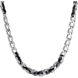 Firetti Kette Damen Gr&ouml;&szlig;e One Size schwarz / silber