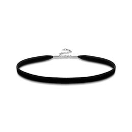 Thomas Sabo Choker Damen Gr&ouml;&szlig;e 36 schwarz / silber