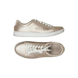 Lacoste Sneaker Damen Gr&ouml;&szlig;e 40 gold