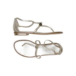 Lauren by Ralph Lauren Lauren Ralph Lauren Sandalen Damen Gr&ouml;&szlig;e 39.5 silber
