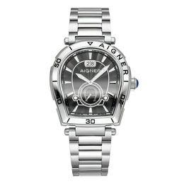 Aigner Uhr Herren Gr&ouml;&szlig;e One Size schwarz / silber