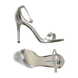 Steve Madden Sandalen Damen Gr&ouml;&szlig;e 40 silber